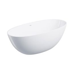 Omnires SHELL freistehende Badewanne, oval, SHELLWWZPBP,