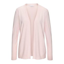 Lascana Cardigan pink Gr. 36/38 f&uuml;r Damen. Figurumspielend. Nachhaltig.