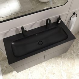 Villeroy & Boch Villeroy & Boch Somera Doppelwaschtisch, mit 2 Hahnl&ouml;chern B: 120 T: 50 cm, 5A73C1R7,