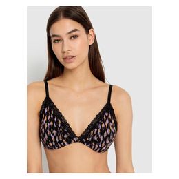 LSCN BY LASCANA Bralette schwarz Gr. 40/42 f&uuml;r Damen. Ohne B&uuml;gel. Nachhaltig.