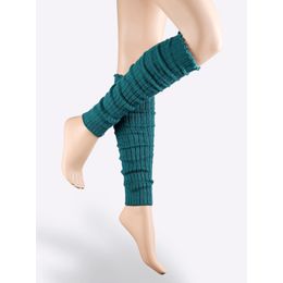 w&auml;schepur Stulpensocken W&Auml;SCHEPUR, Damen, blau (topas), 100% Polyacryl, Socken