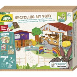Kreativset LENA "Bastelset Reiterhof My Pony Eco", bunt, Kreativsets, Kinder, Holz, Pappe