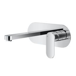 Mariner Uno Wand-Waschtischarmatur Ausladung: 220 mm, inklusive Grundk&ouml;rper, UNO0055-CR,