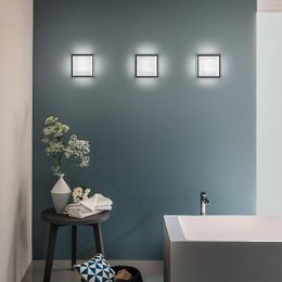 Ailati Lights by Zafferano Home Wandleuchte, E27, quadratisch, LL0251G3,