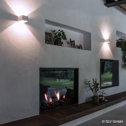 SLV Logs In Wandleuchte, LED mit Dim to Warm, 1000639,