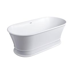 Omnires CLASSICA freistehende Badewanne, oval, CLASSICA170WWZPBP,