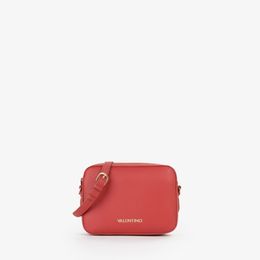 Valentino Handbags VALENTINO BAGS Damen Mini Bag "BRIXTON"rot, Lederimitat, Taschen, Damen Handtasche, Kamerabag mit Logoverzierung