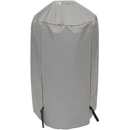 Grill-Schutzh&uuml;lle Tepro, grau, B:57cm H:85cm L:57cm, Polyester, Planen, BxLxH: 57x57x85 cm, f&uuml;r Kugelgrill klein