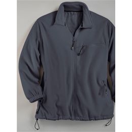 WITT Herren Fleece-Jacke, grau, Gr&ouml;&szlig;e 44/46
