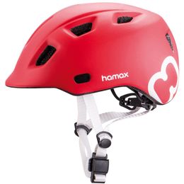 Fahrradhelm Hamax "Thundercap Junior" Gr. S, rot, Helme, S Kopfumfang: 47cm - 52cm