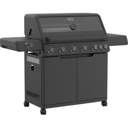 R&ouml;sle Gasgrill R&Ouml;SLE "ALLFLAME Hero 6", schwarz, B:157cm T:61,8cm, Grills, 50 mbar