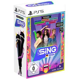 Ravenscourt Spielesoftware "Let&rsquo;s Sing 2026 German Version (+ 2 Mics)", transparent (ohne farbbezeichnung), PlayStation 5, Spielesoftware