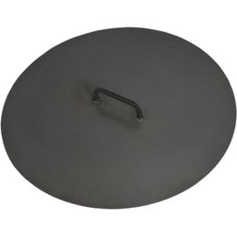 Deckel COOKKING, schwarz, &Oslash;:81cm, Stahl, Deckel, f&uuml;r Feuerschalen, &Oslash; 80,5 cm