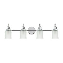 Elstead Lighting Swell Wandleuchte, G9 4-flammig, QZ-SWELL4-PC-BATH,