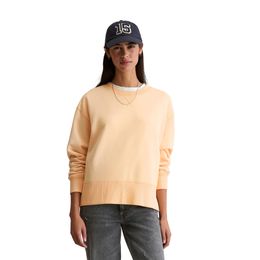 Marc O'Polo Damen Sweatshirtbleached apricot, Gr. XS, MARC O'POLO DENIM, unifarben, Sweatware, Obermaterial: 90% Baumwolle, 10% Polyester, Sweatshirts, basic,