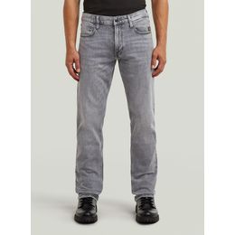 G-Star Raw 5-Pocket-Jeans G-STAR "Mosa Straight Jeans", Herren, Gr. 28, L&auml;nge 34, faded grau neblina, Obermaterial: 2% Elasthan, Jeans 5-Pocket-Jeans