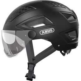 Fahrradhelm Abus "HYBAN 2.0 ACE" Gr. L, schwarz (velvet schwarz), Helme, L Kopfumfang: 56cm - 61cm