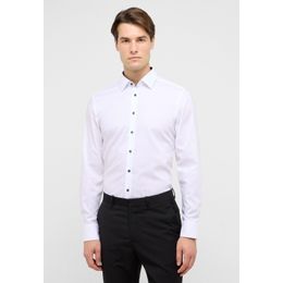 Eterna Herren Langarmhemd "SLIM FIT"wei&szlig;, Gr. 39, Twill, 100% Baumwolle, Hemden, NON IRON (b&uuml;gelfrei)