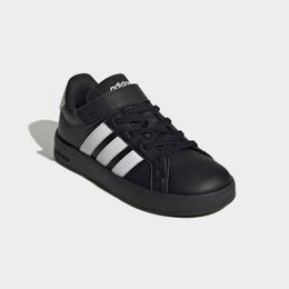 M&auml;dchen Sneaker "GRAND COURT 3.0 SCHUHE F&Uuml;R KINDER", adidas Sportswear, Gr. 33cloud wei&szlig;, core schwarz, core schwarz, Synthetik, Textil, Schuhe, mit