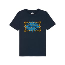 Quiksilver Jungen T-Shirt "Starfish Stamp"schwarz navy, Gr. 8, Obermaterial: 70% Walkfrottier, 30% Walkfrottier;, Shirts