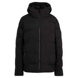 Winterjacke Ziener "TRAVA-Z jacket lady", Damen, Gr. 38, schwarz, Obermaterial: 100% Polyester; Futter: 100% Polyester; Futter 2: 100% Polyamid; Wattierung: 100% Polyester; Wattierung 2: 100% Polyester, Jacken Winterjacke