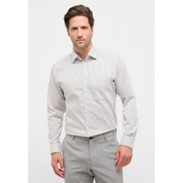 Eterna Herren Langarmhemd "MODERN FIT"grau, Gr. 45, Twill, 100% Baumwolle, Hemden, NON IRON (b&uuml;gelfrei)