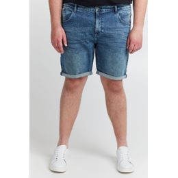 Blend Herren Jeansshorts "BHBGrilitsch"denim middleblau, Gr. 5XL, unifarben, Web, 98% Baumwolle, 2% Elasthan, Jeans, Stilvolle 5-Pocket-Jeansshorts
