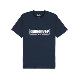 T-Shirt Quiksilver "Ev Box Shaped", Jungen, Gr. 16, schwarz navy, Obermaterial: 100% Baumwolle;, Shirts T-Shirt