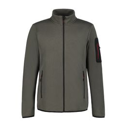 Icepeak Herren Fleecejacke "BREDSTEDT"granite, Gr. XXL, Obermaterial: 100% Polyester, Jacken