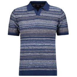 Rundhalspullover Ragman, Herren, Gr. 56, nachtblau, Feinstrick, 100% Baumwolle, Pullover Rundhalspullover