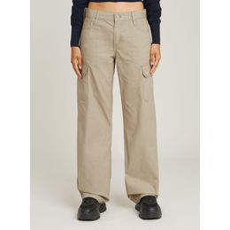 G-Star Raw Cargohose G-STAR "Judee Cargohose", Damen, Gr. 26, L&auml;nge 34, sandstorm gd, Obermaterial: 70% Baumwolle, 30% Baumwolle, Hosen Cargohose