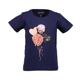 Blue Seven M&auml;dchen T-Shirt "Blue Seven T-Shirt"5680, ultramarin, Gr. 116, 100% Baumwolle, Shirts
