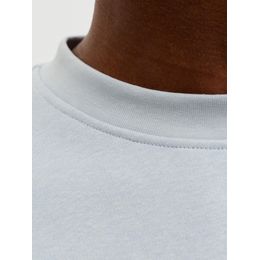 Jack & Jones PlusSize Sweatshirt "JJESOHO SWEAT CREW NECK NOOS PLS", Herren, Gr. 4XL, celestial blau, JACK & JONES PLUSSIZE, Sweatshirts Sweatshirt, mit Logobranding