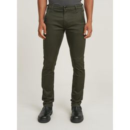 G-Star Raw Chinohose G-STAR "Skinny Chino 3.0", Herren, Gr. 34, L&auml;nge 36, asfalt, Obermaterial: 50% Baumwolle, 48% Baumwolle, 2% Elasthan, Hosen Chinohose