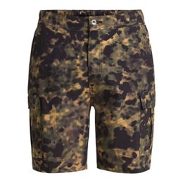 Bermudas Quiksilver "Half 19", Herren, Gr. 38(XXL), grape leaf light reflection, Obermaterial: 92% Microfaser, 8% Elasthan;, Hosen Bermudas