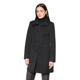 Sommerjacke Gil Bret "Damen mit Stehkragen", Damen, Gr. 36, schwarz, Web, Obermaterial: 58% Baumwolle, 42% Polyester. Futter: 100% Polyester, tailliert, Jacken