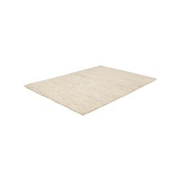 Teppich Gr. 1, beige (natur, grau), B:70cm H:25mm L:140cm, Schurwolle, Wolle, Teppiche, Teppich