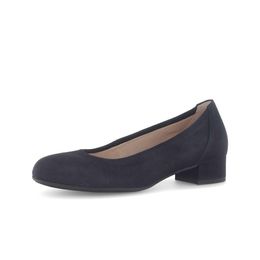 Gabor Damen Pumps "Eleganter Pumps Rauleder", Gr. 35,5blau, Schuhe
