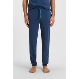 Sweatpants BOSS "Mix & Match Pants", Herren, Gr. 3XL, N-Gr, open blau 480, Sweatware, Obermaterial: 95% Baumwolle, 5% Elasthan, Basic kn&ouml;chellang, Hosen, mit Kordelzug