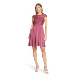 Cocktailkleid Vera Mont "Damen kurzarm", Damen, Gr. 30, Normalgr&ouml;&szlig;en, sweet bloom, Obermaterial: 100% Polyester; Futter: 100% Polyester, ausgestellt kurz, U-Boot-Ausschnitt, Kleider