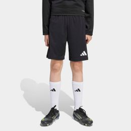 Trainingsshorts adidas Performance "ENT26 TR SHOY", Jungen, Gr. 164, N-Gr, schwarz, wei&szlig;, Obermaterial: 100% Polyester, Hosen