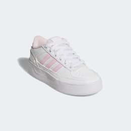Sneaker adidas Sportswear "TURNAROUND KIDS", M&auml;dchen, Gr. 32, wei&szlig; (cloud wei&szlig;, clear pink, cloud wei&szlig;), Leder, Synthetik, Schuhe Sneaker, f&uuml;r Kinder & Jugendliche