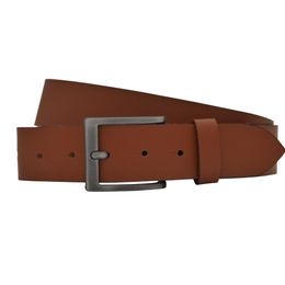 Lederg&uuml;rtel AnnaMatoni "AnnaMatoni Herren Lederg&uuml;rtel Zeitloses Design G&uuml;rtel 4cm breit", Herren, Gr. TW80 - 95cm Gesamtl&auml;nge, cognac 640, 100% Leder, G&uuml;rtel Lederg&uuml;rtel