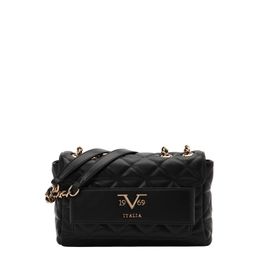 19V69 Italia Schultertasche 'Gaia Gold' Damen Gr&ouml;&szlig;e One Size schwarz