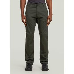 G-Star Raw Chinohose G-STAR "Mosa Straight Chino", Herren, Gr. 33, L&auml;nge 36, asfalt, Obermaterial: 97% Baumwolle, 3% Elasthan, Hosen Chinohose