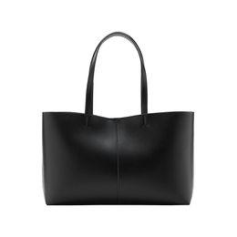 Mango Shopper 'MANU' female Black size One Size