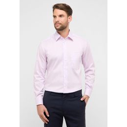 Langarmhemd Eterna "COMFORT FIT", Herren, Gr. 40, Normalgr&ouml;&szlig;en, orchid, Twill, 100% Baumwolle, normal, Manschette, Hemden, NON IRON (b&uuml;gelfrei)