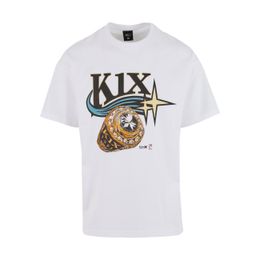 K1x Damen T-Shirt "K1x KXM251-014-1 K1x Stars Ring Tee"wei&szlig;, Gr. M, bedruckt, 100% Baumwolle, Shirts