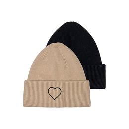 Only Beanie 'ONLALPHA' male Beige, Black size One Size