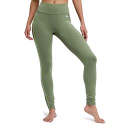 Roxy Damen Leggings "Everyday Flow"oil gr&uuml;n, Gr. S, Obermaterial: 92% Polyester, 8% Elasthan;, Hosen